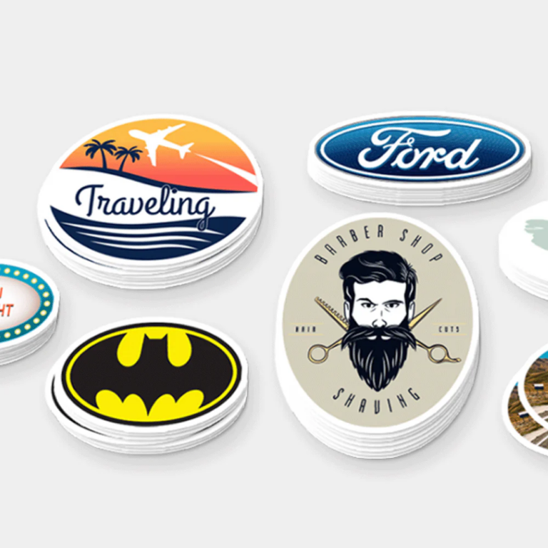 Oval Stickers: Custom Shapes for Branding | Laguna Digital