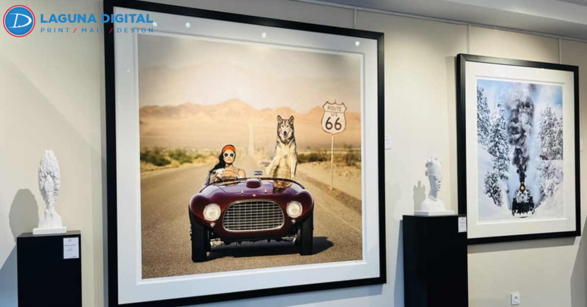 Custom Art Reproduction with Fine Details - Laguna Digital